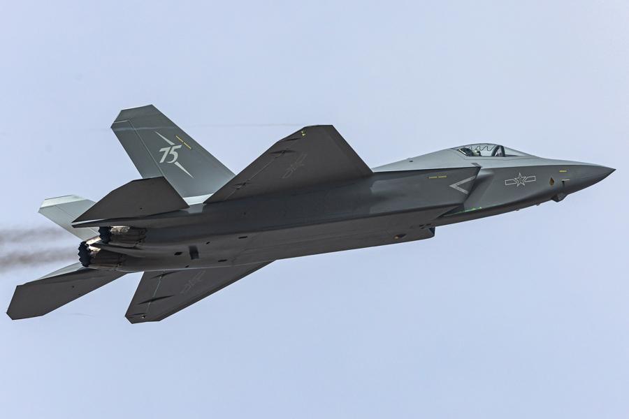 Grand occasion! J-35a first show at Zhuhai Airshow, unmanned equipment ...